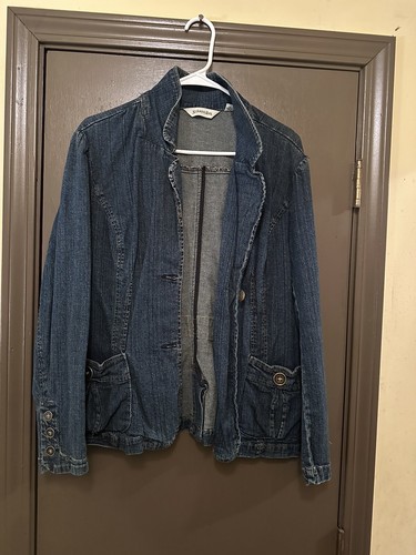St John’s Bay Blue Jean Jacket Sz X L | eBay