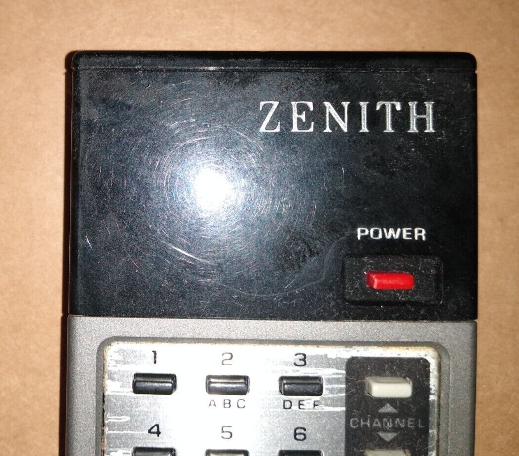Zenith Space Command Tv Remote Control Vintage Television Exploring