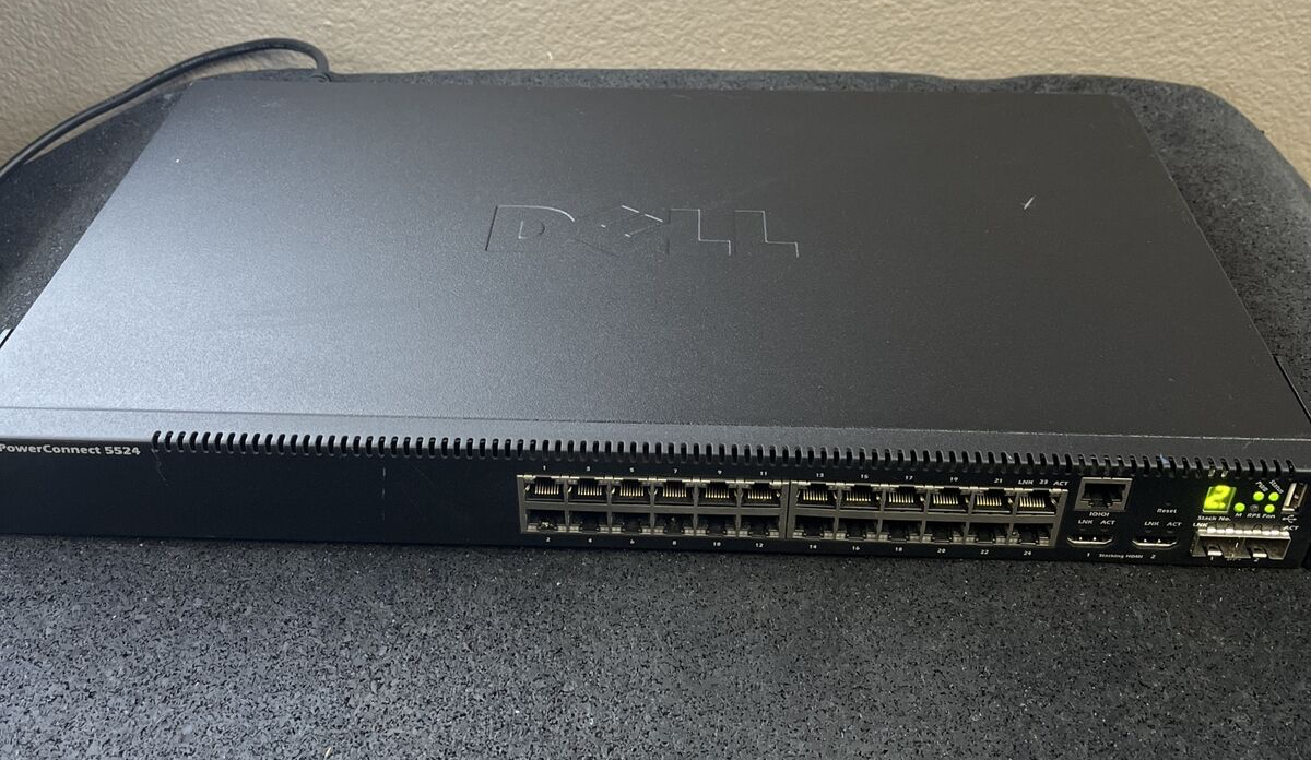 Dell PowerConnect 5524 24-Ports External Switch Managed | eBay