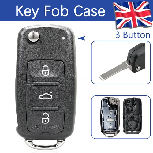 for Skoda Fabia Yeti Citigo Roomster Rapid Flip Car Key Fob Case 3 ...