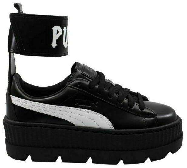 Size 7.5 - PUMA Fenty x Ankle Strap Creeper Black W for sale online | eBay