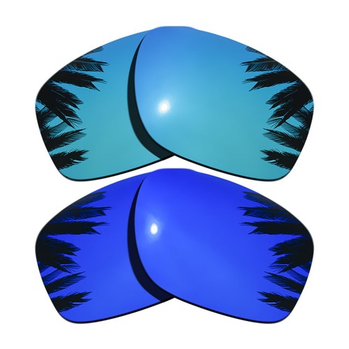 Ice Blue&Purple Blue Replacement Lenses for-Oakley Sliver OO9262 ...