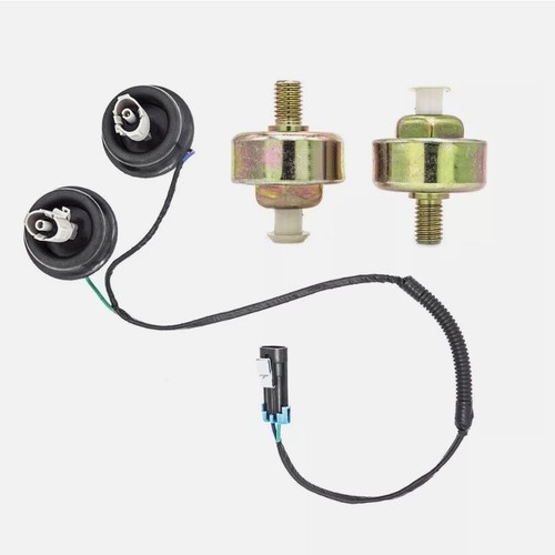 Knock Sensors w/ Harness Kit For Chevy Silverado Tahoe GMC Sierra 4.8L ...
