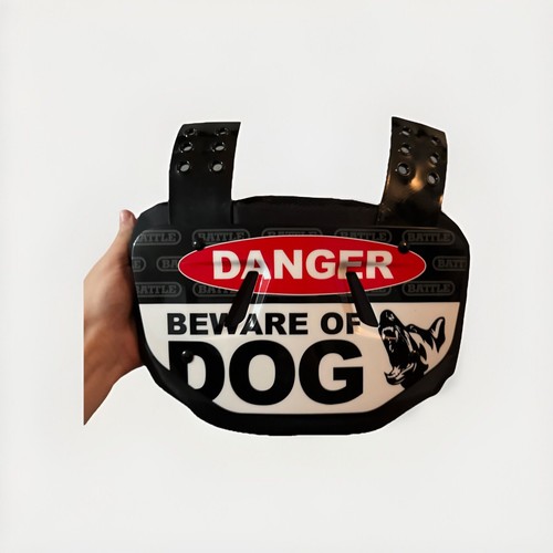 Battle Football Backplate Safety Protection With Hardware (CHEAP) | eBay