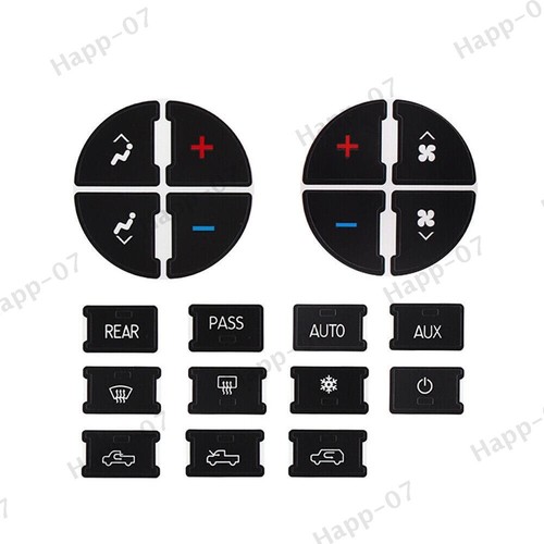 AC Dash Button Repair Kit Decal Stickers Replacement For Chevrolet GMC ...