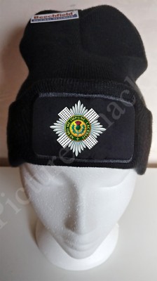 THE SCOTS GUARDS CAP BADGE PRINTED ON A BEANIE HAT / CAP. | eBay