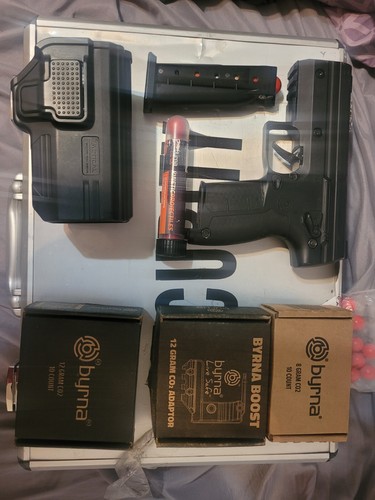 byrna sd gun used Black with accessories | eBay