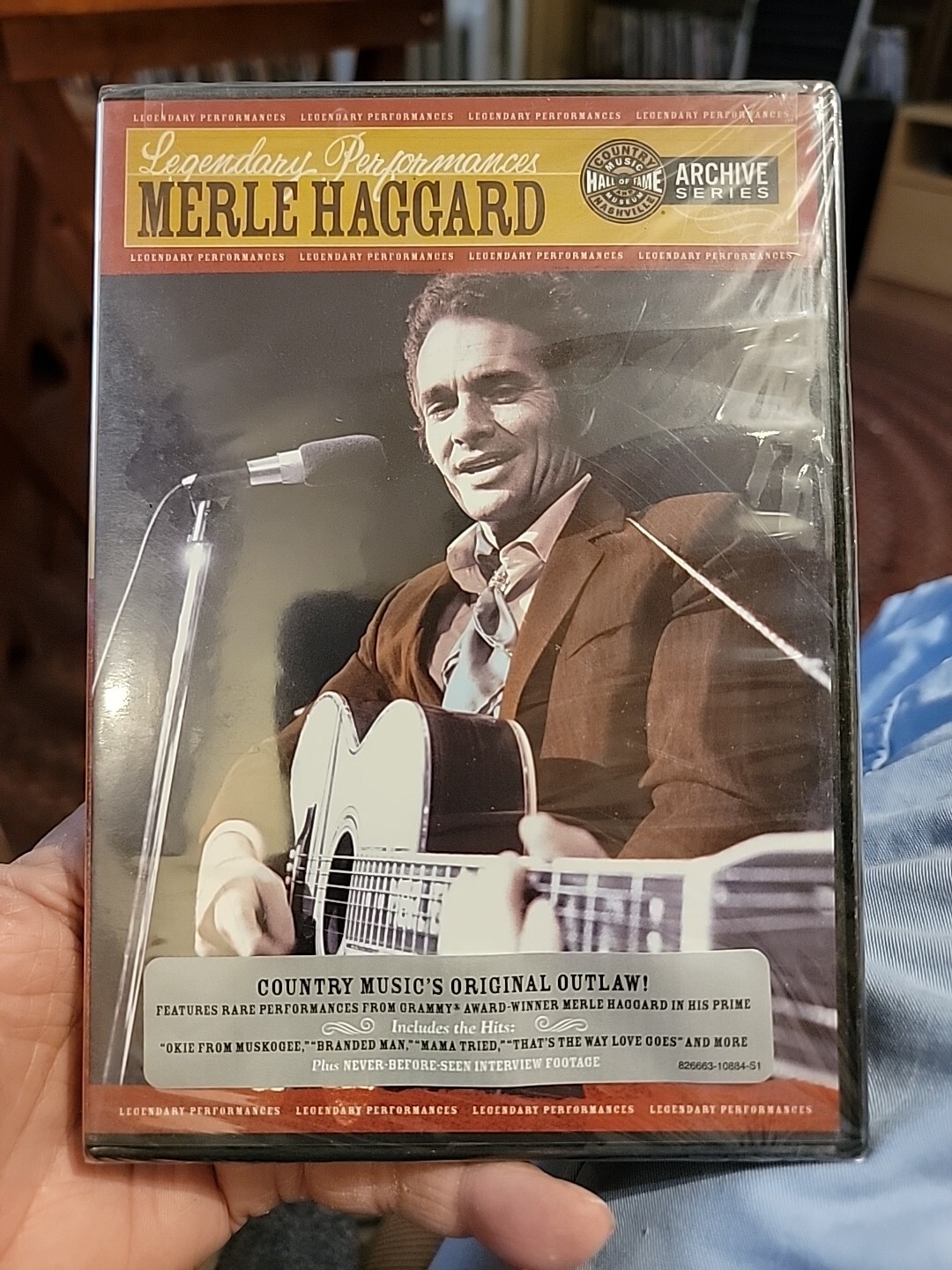 Merle Haggard, Legendary Performances (DVD, 2008) Brand New & Sealed ...