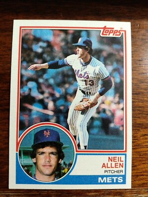 1983 Topps 575 Neil Allen Mets | eBay