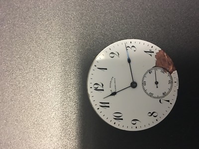 VINTAGE 16 SIZE RODE WATCH CO OPEN FACE POCKET WATCH MOVEMENT FOR ...