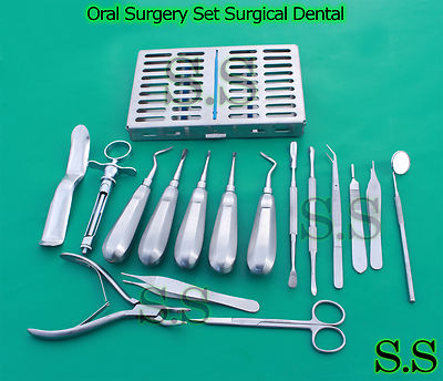 Oral Surgery Set Surgical Dental Instruments DN-556 | eBay