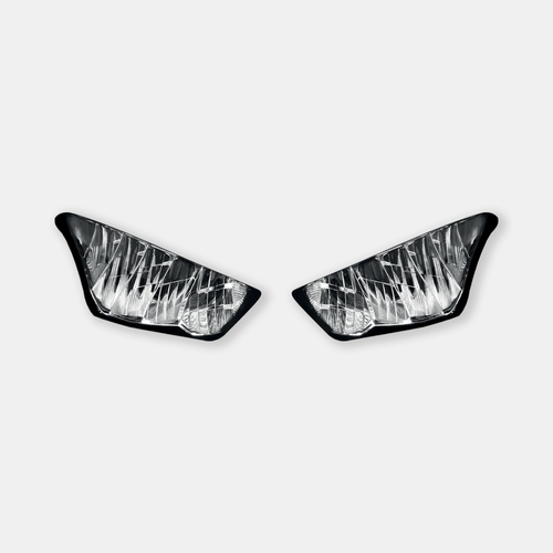 Honda CBR1000RR Fireblade 2017+ simulated WSBK style Headlight Decals ...