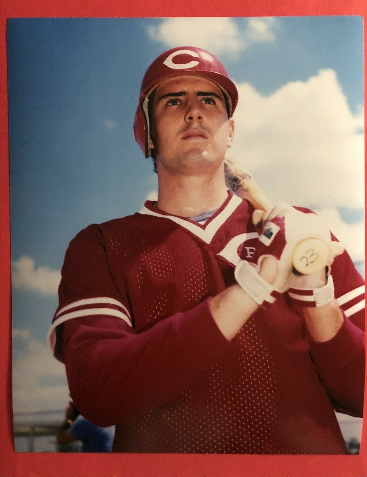 Hal Morris Cincinnati Reds unsigned color photo 8x10 MLB | eBay