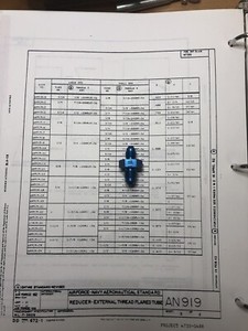 AN919-2D 1/4” to 3/16” Flared Tube Union Reducer, Aluminum | eBay