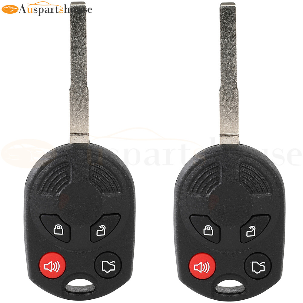 2x Remote Entry Car Key Fob Keyless For Ford Focus Escape 2012-2019 ...