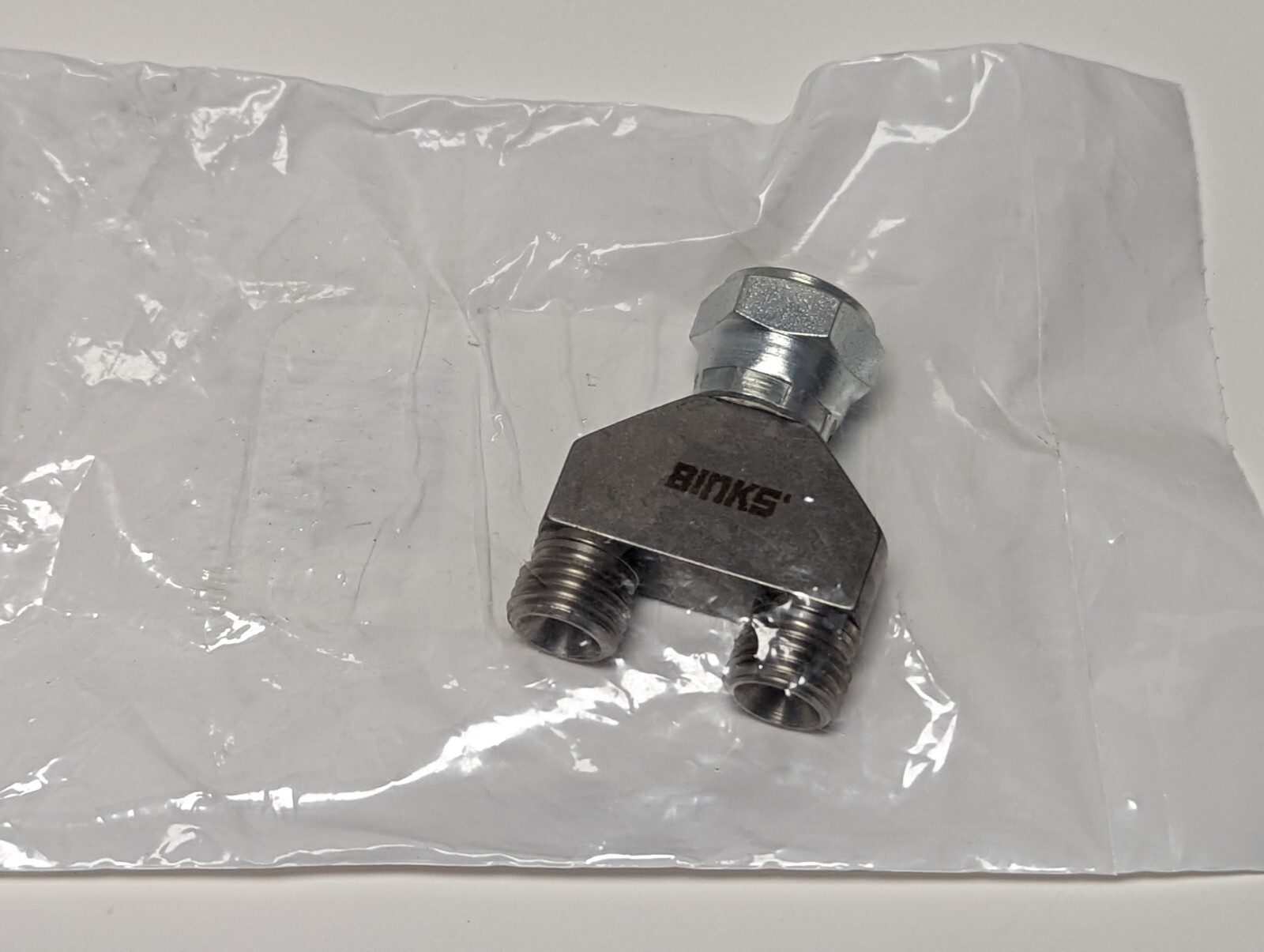 Binks 72-2239 High Pressure Airless Sprayer Recirculation "Y" block | eBay