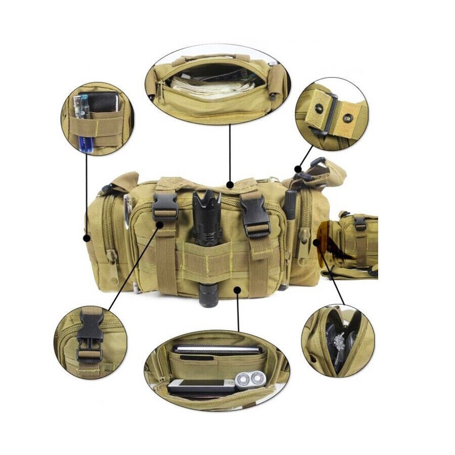 Explorer Tactical Ballistic Nylon MOLLE System Compact Deployment Bag Medical | eBay