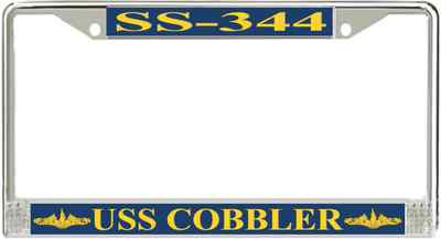 USS Cobbler SS-344 Officer License Frame - American Made - Veteran ...
