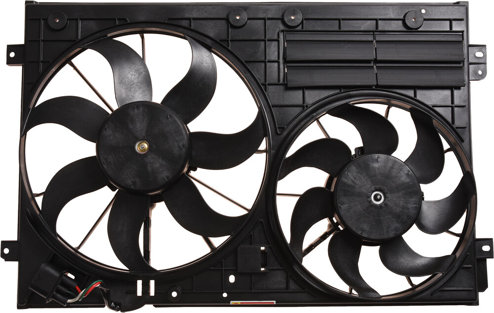 Dual Radiator and Condenser Fan Assembly-METRIX Autopart Intl 2403 ...