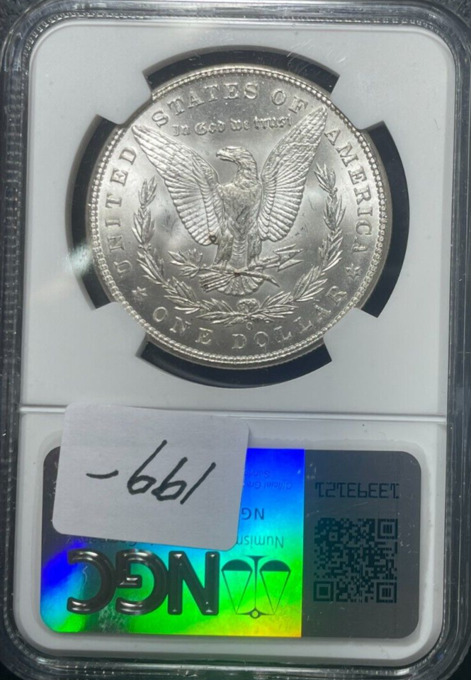 1898-O MORGAN SILVER DOLLAR ~ NGC - MS 65 ~ GENE L. HENRY GREAT ...