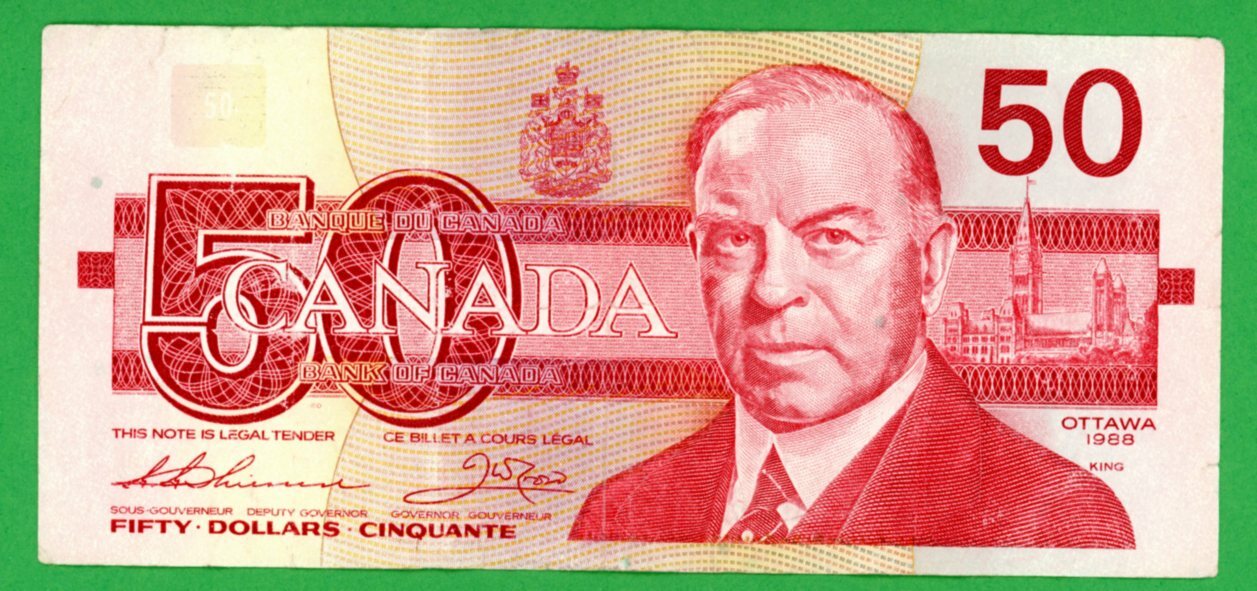Canadian Money 50