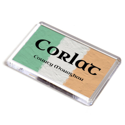 FRIDGE MAGNET - Corlat - County Monaghan - Ireland Flag | eBay UK