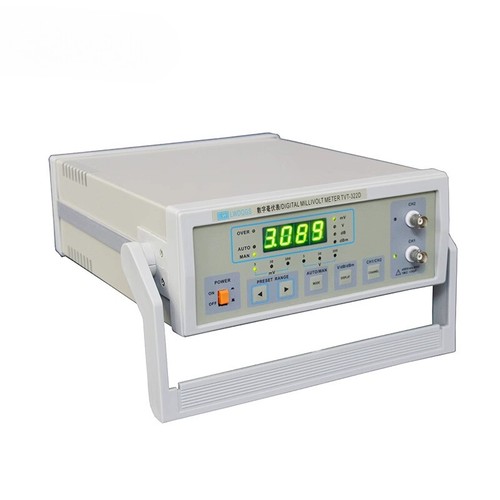 Digital AC Millivoltmeter Dual-channel High-precision Digital Display ...