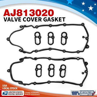 For Land Range Rover Sport LR4 Jaguar 3.0L V6 SC VALVE COVER GASKET SET ...