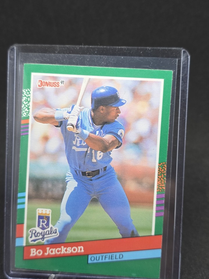 1991 Donruss #632 Bo Jackson Error Baseball Card Rare | eBay