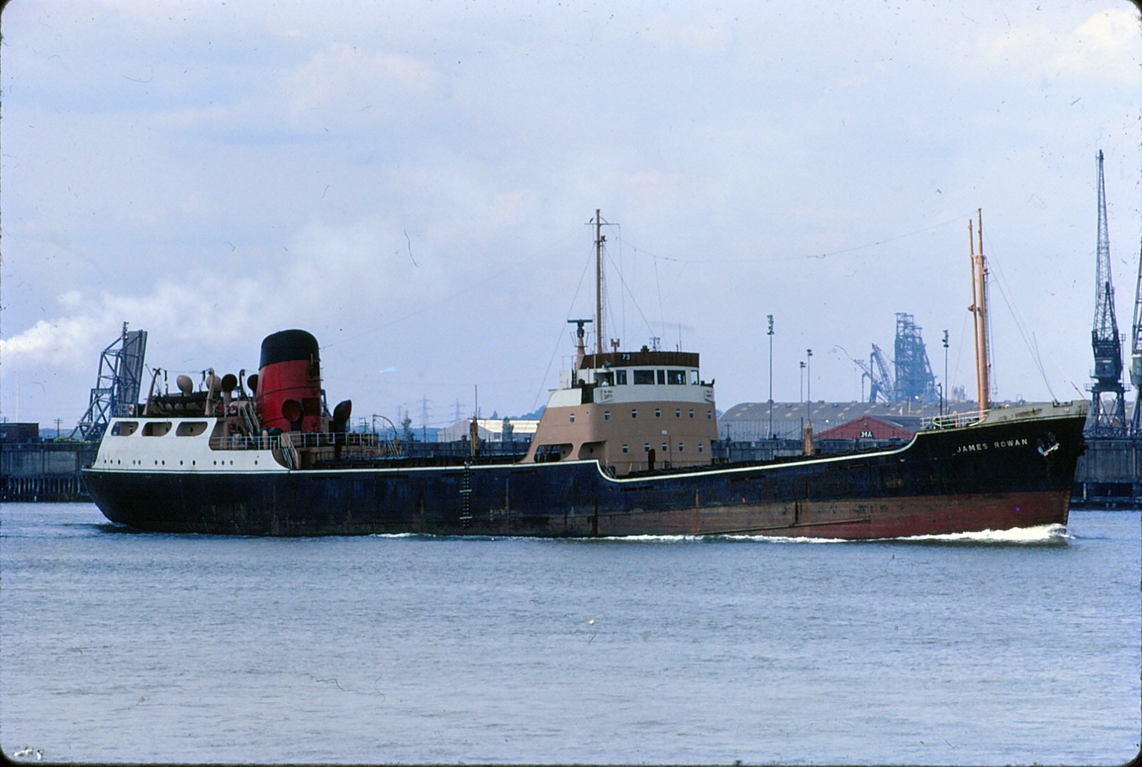 ORIGINAL PHOTOGRAPHIC SHIP SLIDE JAMES ROWAN - 1971 | eBay UK