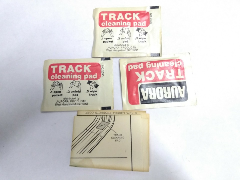 AFX TRACK CLEANING PADS VINTAGE PARTS TYCO | eBay