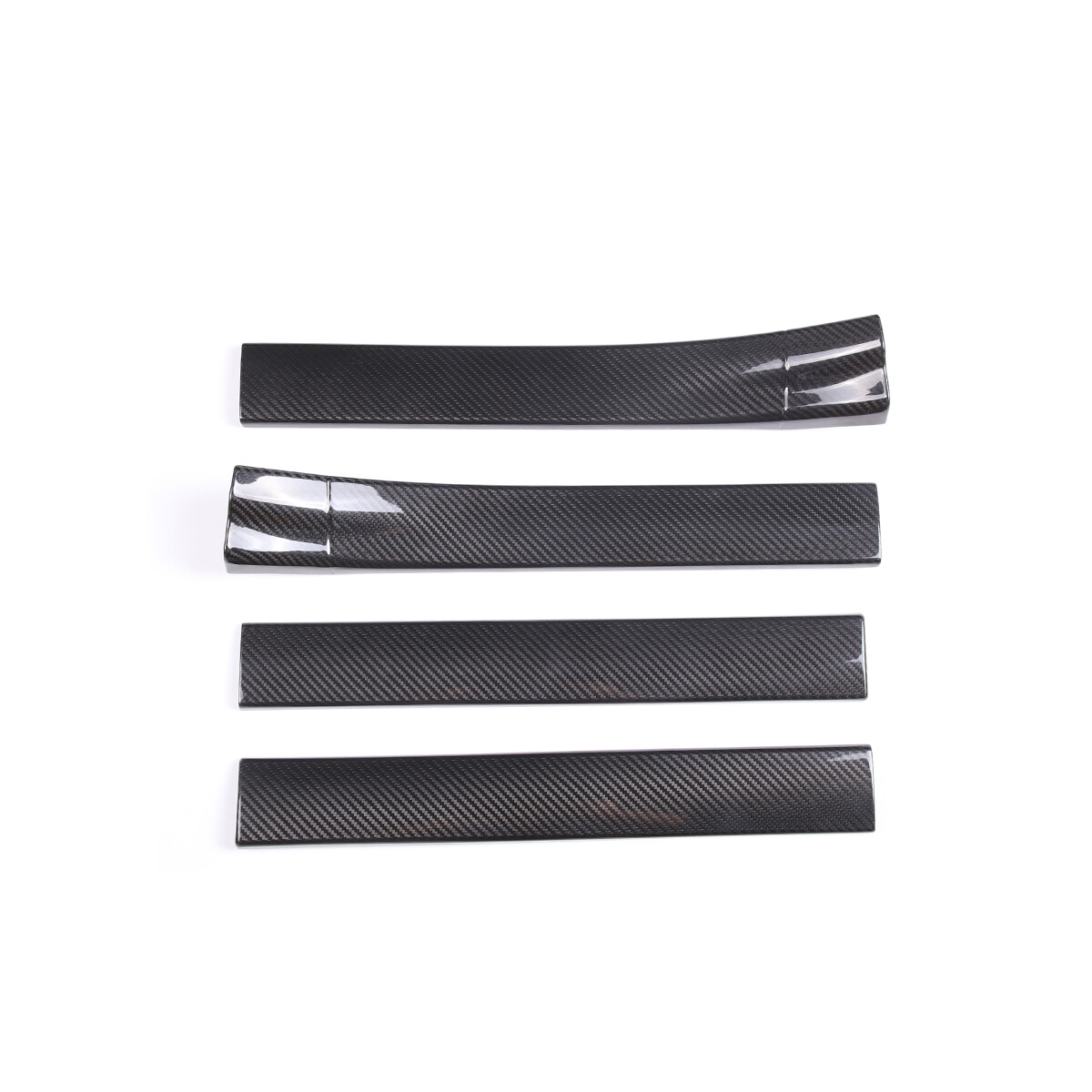 4PCS Carbon Fiber Interior Door Sill Bar Trim For Toyot@ GR86 Subaru ...