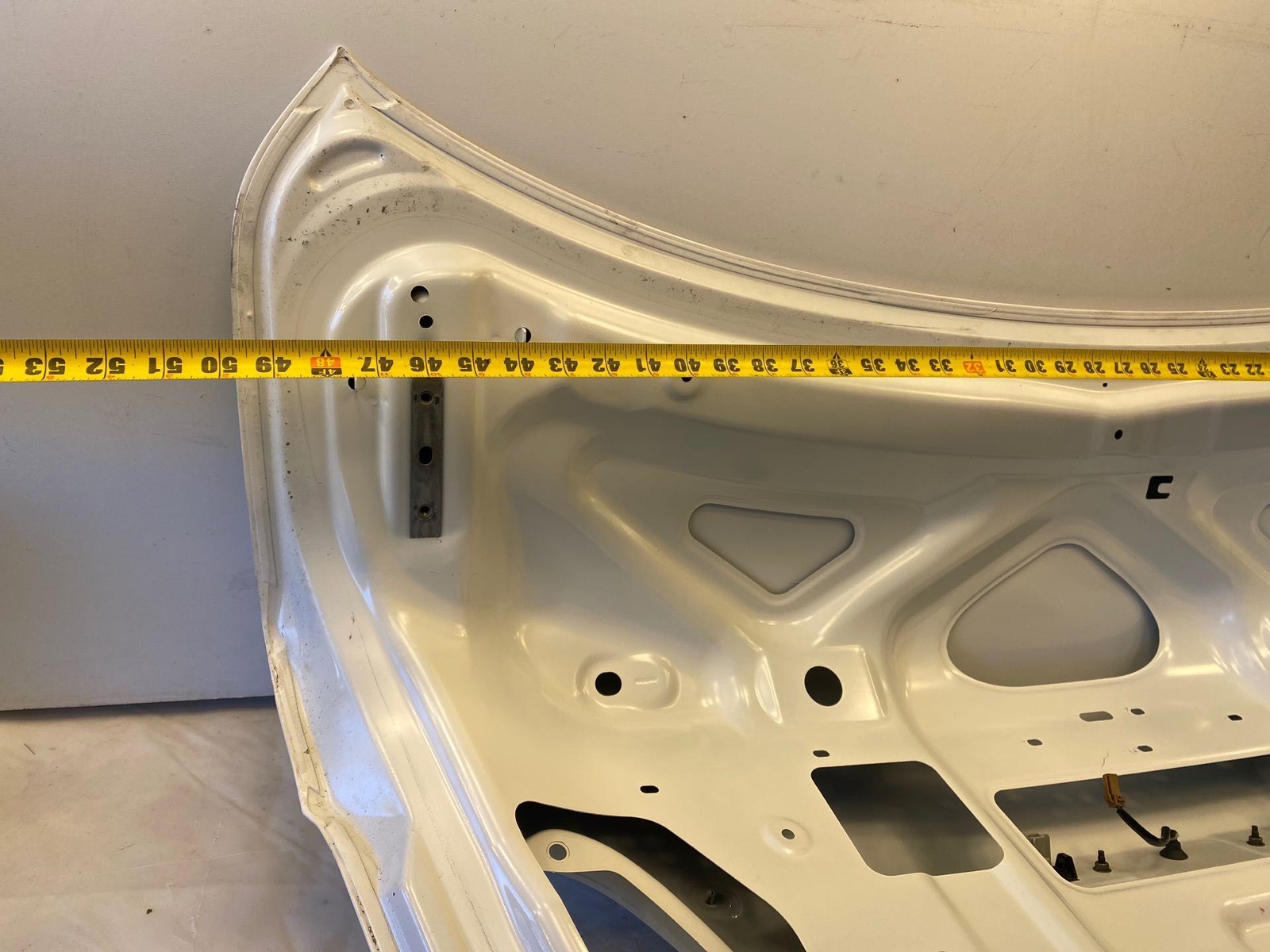 2013 2015 NISSAN SENTRA SV Sedan 1 8L Rear Trunk Lid Paint Code QM1 2013-2015-nissan-sentra-sv-sedan-1-8l-rear-trunk-lid-paint-code-qm1