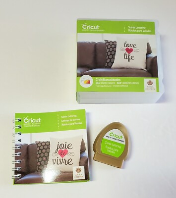 Cricut Image Set Cartridge - Anna Griffin Soiree Lettering - 334 ...