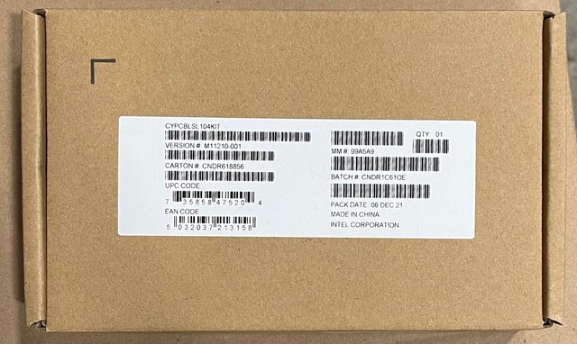 Intel 253619 Cb Cypcblsl104kit Coyote Pass 1u Slimsas Cable X4 cpu To ...