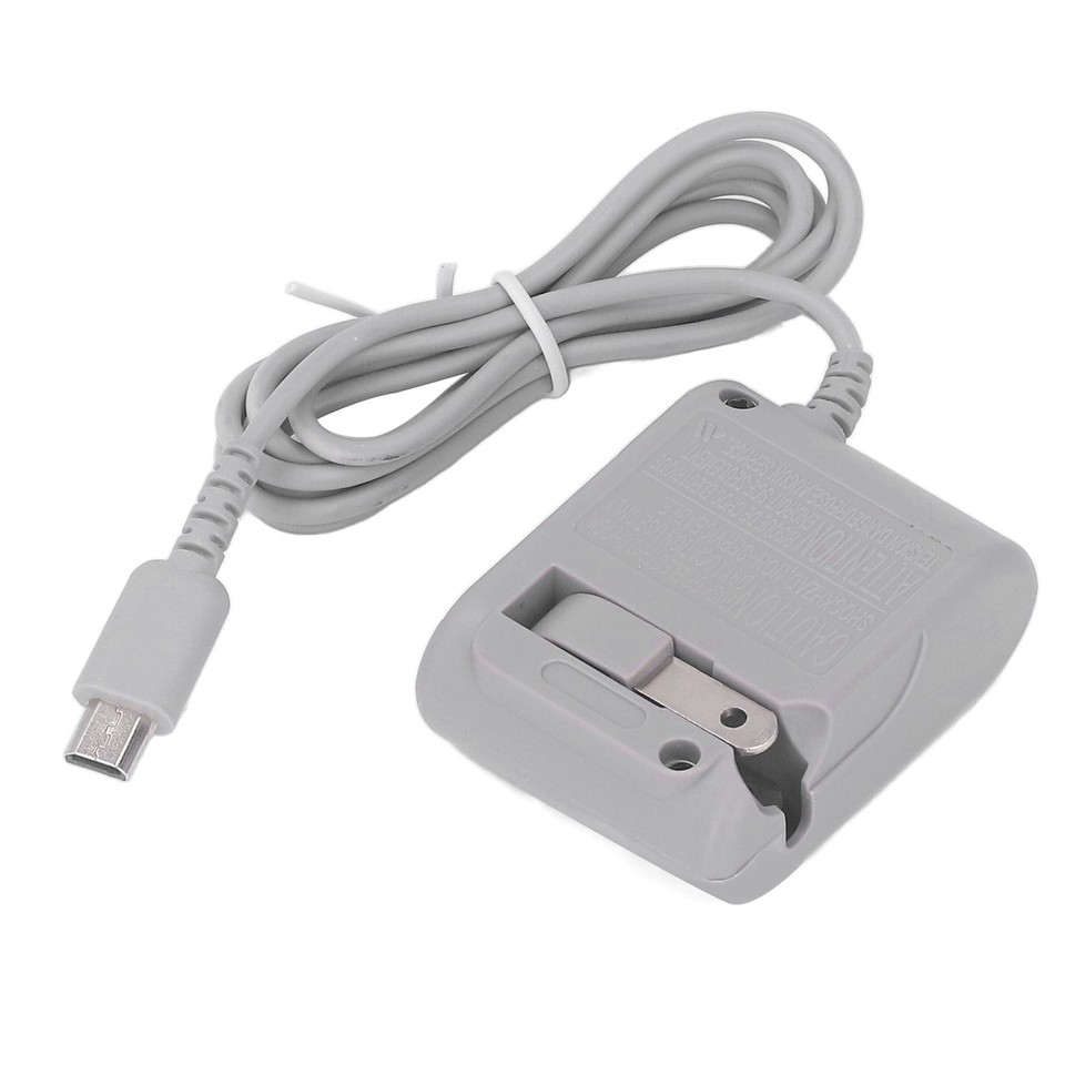US Plug Power Adapter Foldable 45in Length Cable Game Console Wall ...