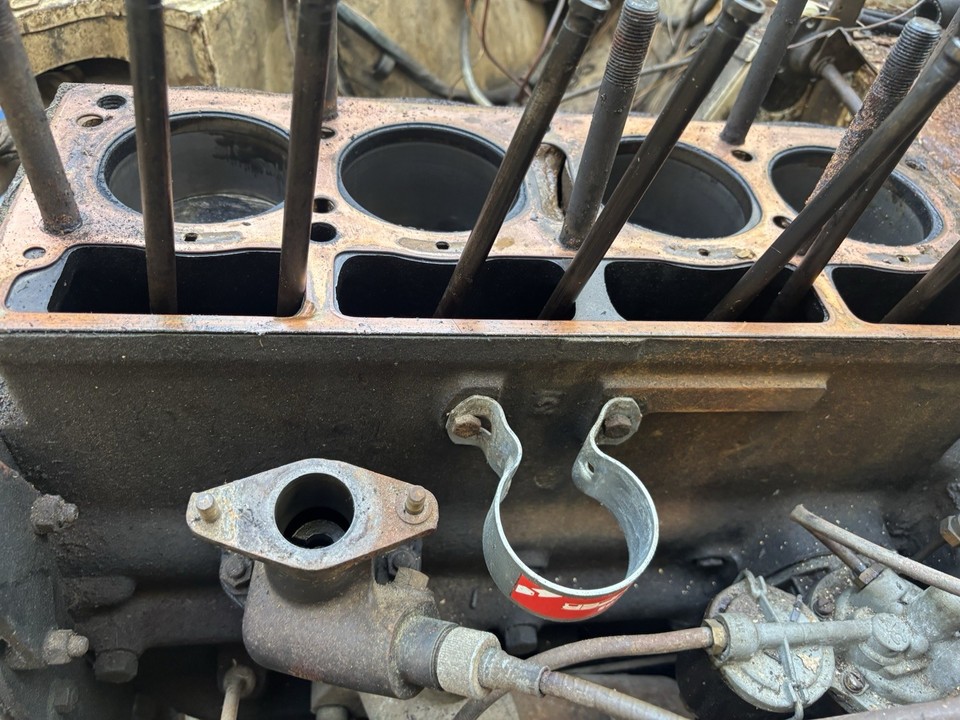 Triumph TR3 TR4 Rare Original Engine Short Block Was Running | eBay