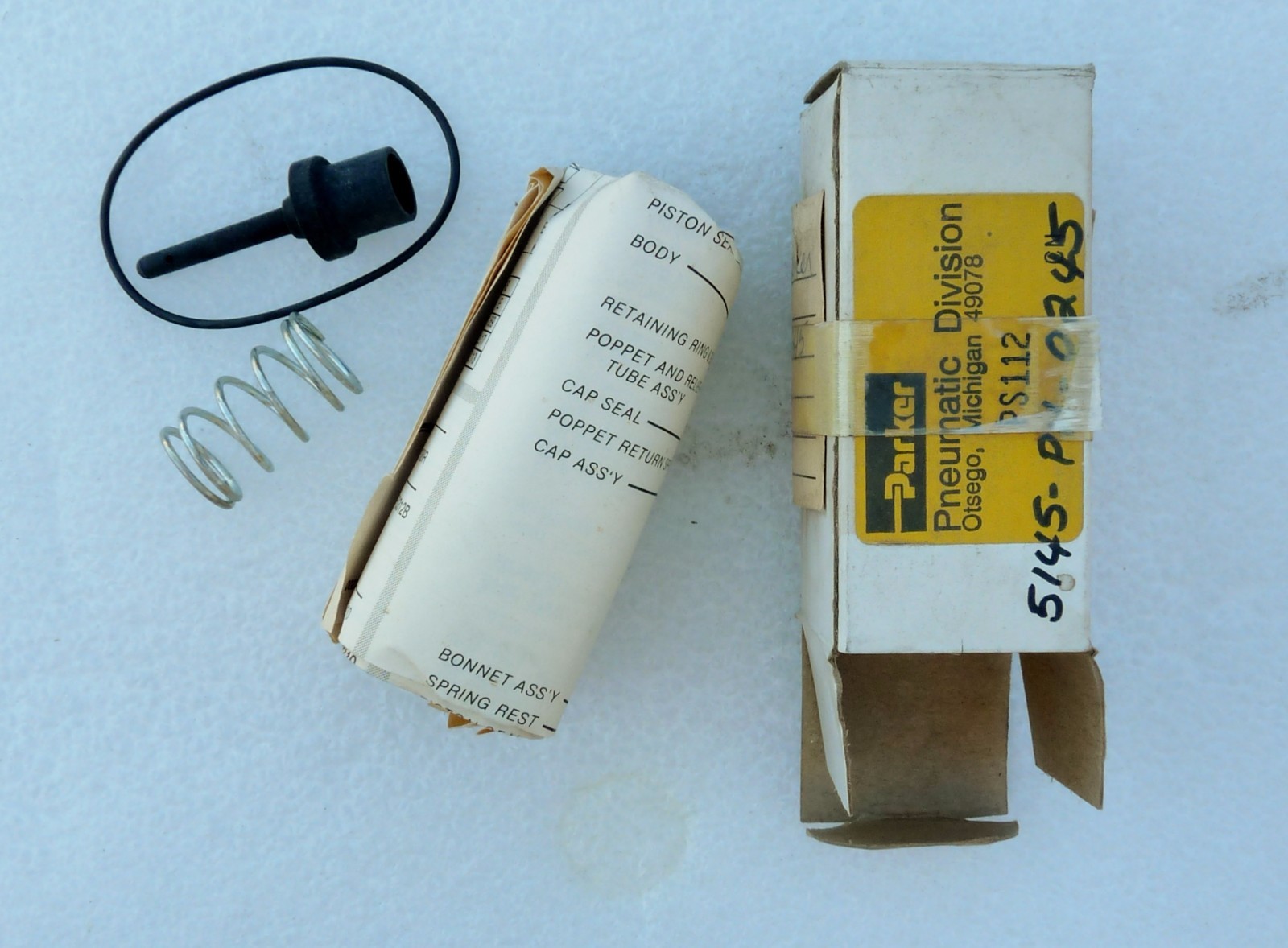 PARKER PS112 POPPET KIT FOR 11R REGULATOR POPPET RELIEF SEAL NEW | eBay