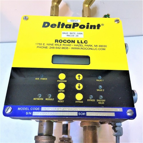 ROCON DELTA POINT DPL-23LM-6/4-N1F1C-FN19-F-V3-CPH WELDING FLOW MONITOR ...