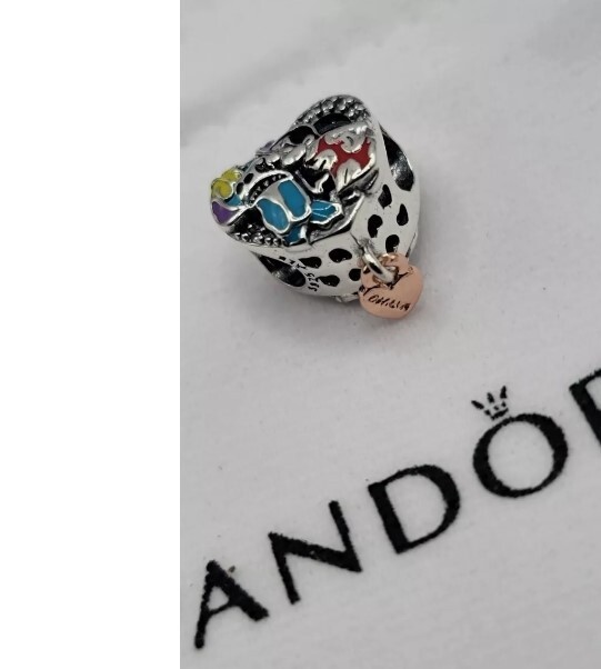 Authentic PANDORA Disney Ohana Lilo & Stitch Ohana Charm 781682C01 B28 ...