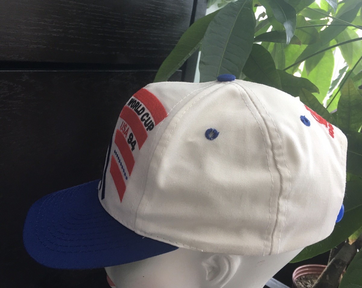 CAP HAT SOCCER WORLD CUP USA 1994 - OSFA- 1991 EMBROIDERED CAP HAT SOCCER WORLD CUP USA 1994 - OSFA- 1991 EMBROIDERED