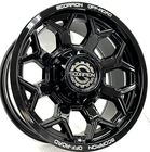 17” Gloss Black Milled Scorpion Defender Wheels fits Ford F150 Raptor ...