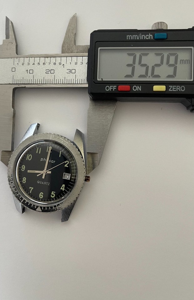 Vintage Phasar Diver watch ESA 944.111 SWISS 7 Jewels 5 ATM Waterproof ...