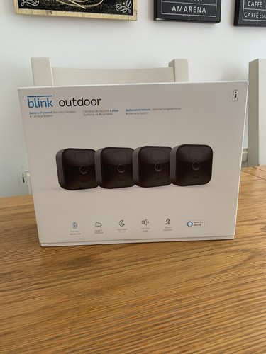 Blink Outdoor HD 1080p 3rd Gen - 4 Cameras System - Brand New Sealed ...