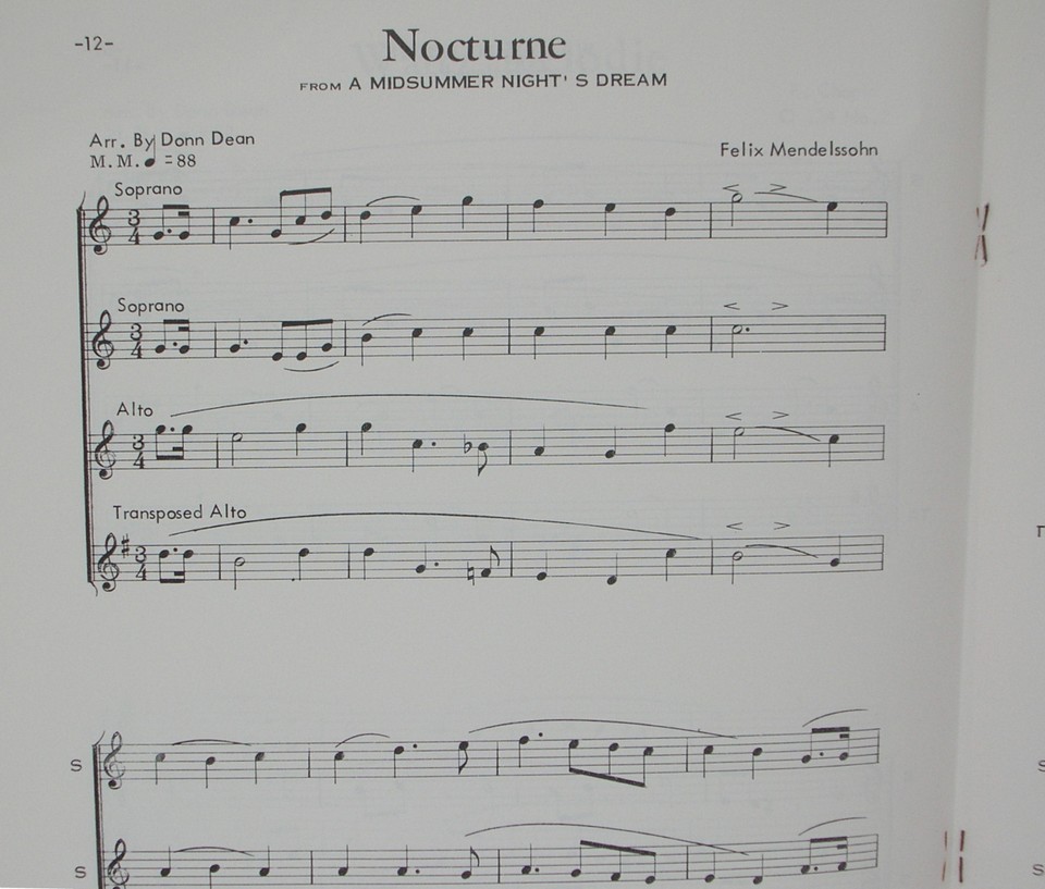 MUSIC FOR 3 RECORDERS Sheet Music Book CLASSICAL Alto & Soprano Vintage ...