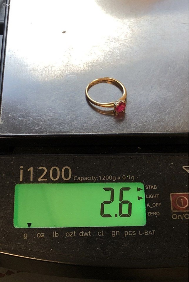 Art Carved 14kt Gold Size 8.75 Ring W/ Ruby | eBay