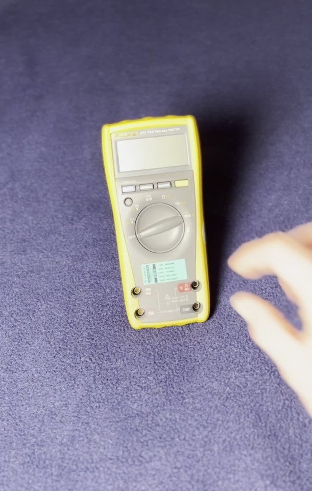 Fluke 177 Electrical Digital Multimeter AC/DC True RMS - with Magnet ...