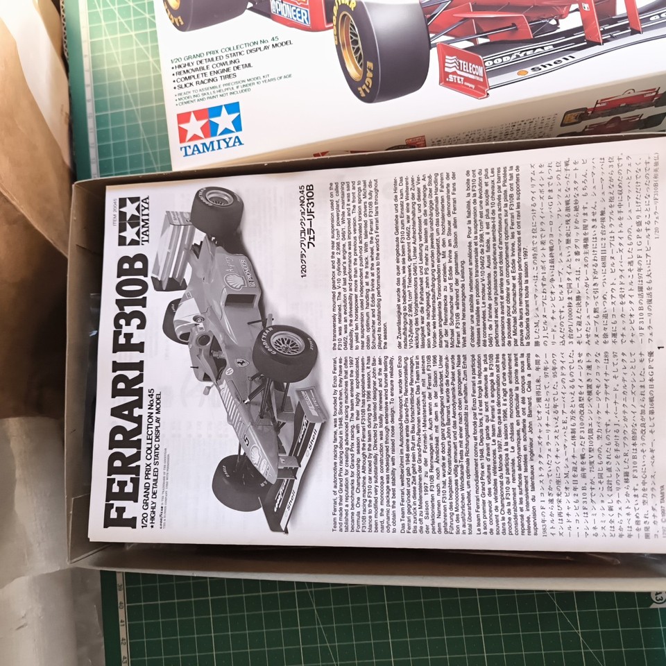 Tamiya 1/20 Ferrari F310B Grand Prix Collection No.45 ACT | eBay