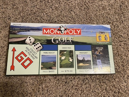 Monopoly Golf Edition - Board game - Family Fun | eBay