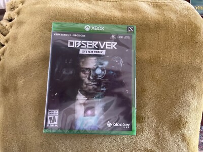 Observer: System Redux (Xbox 1 One and Series X, Physical) BRAND NEW ...